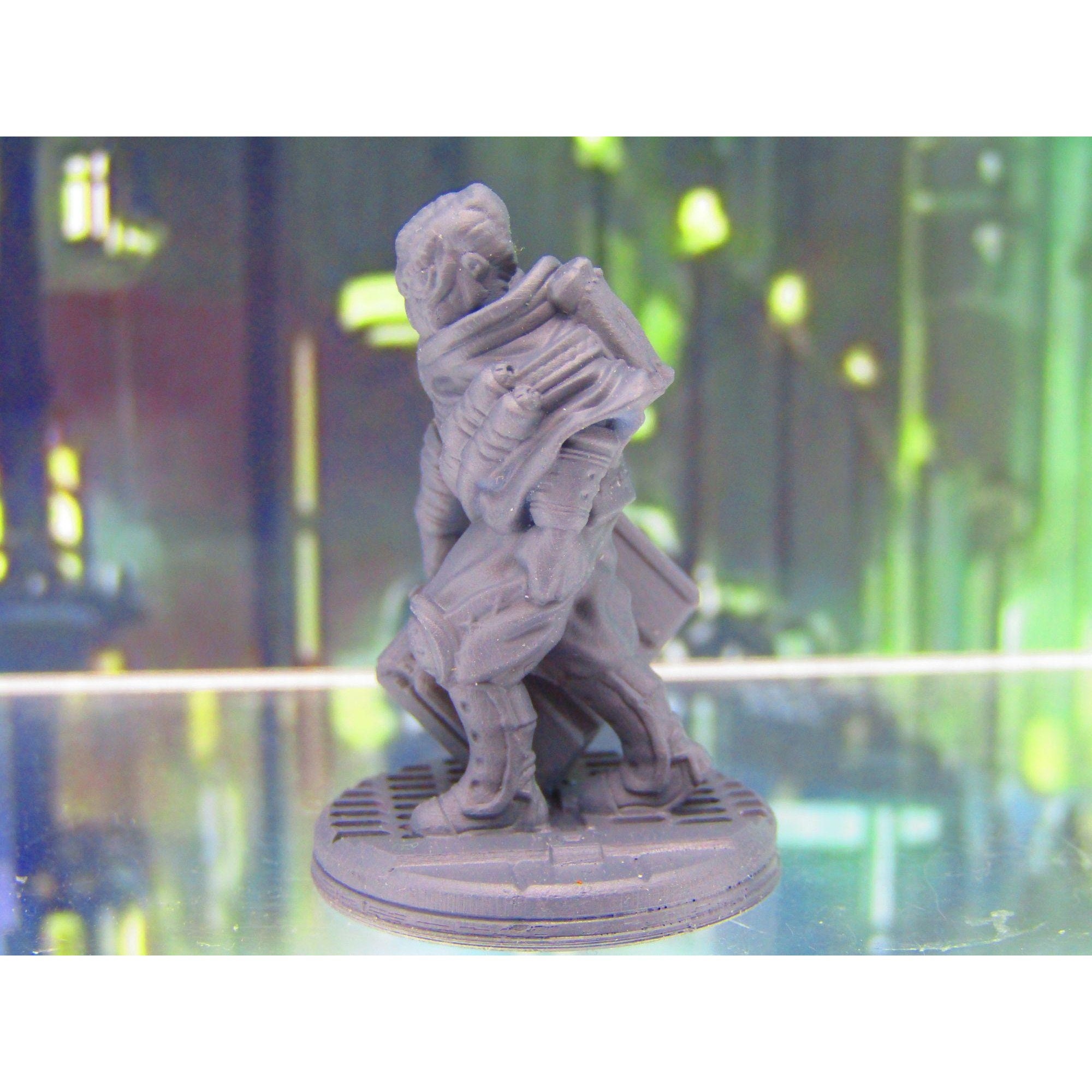 Alien Mafia Syndicate Undercover Courier Mini Miniature Figure 3D ...