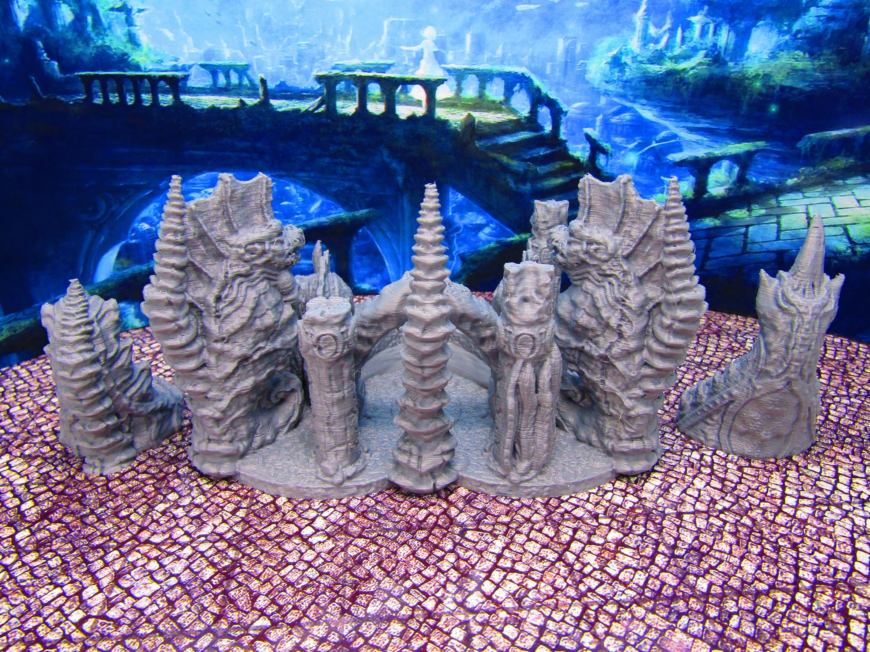 Merfolk Mermaid Deep Sea Royal Coral Throne Room Scenery - Etsy
