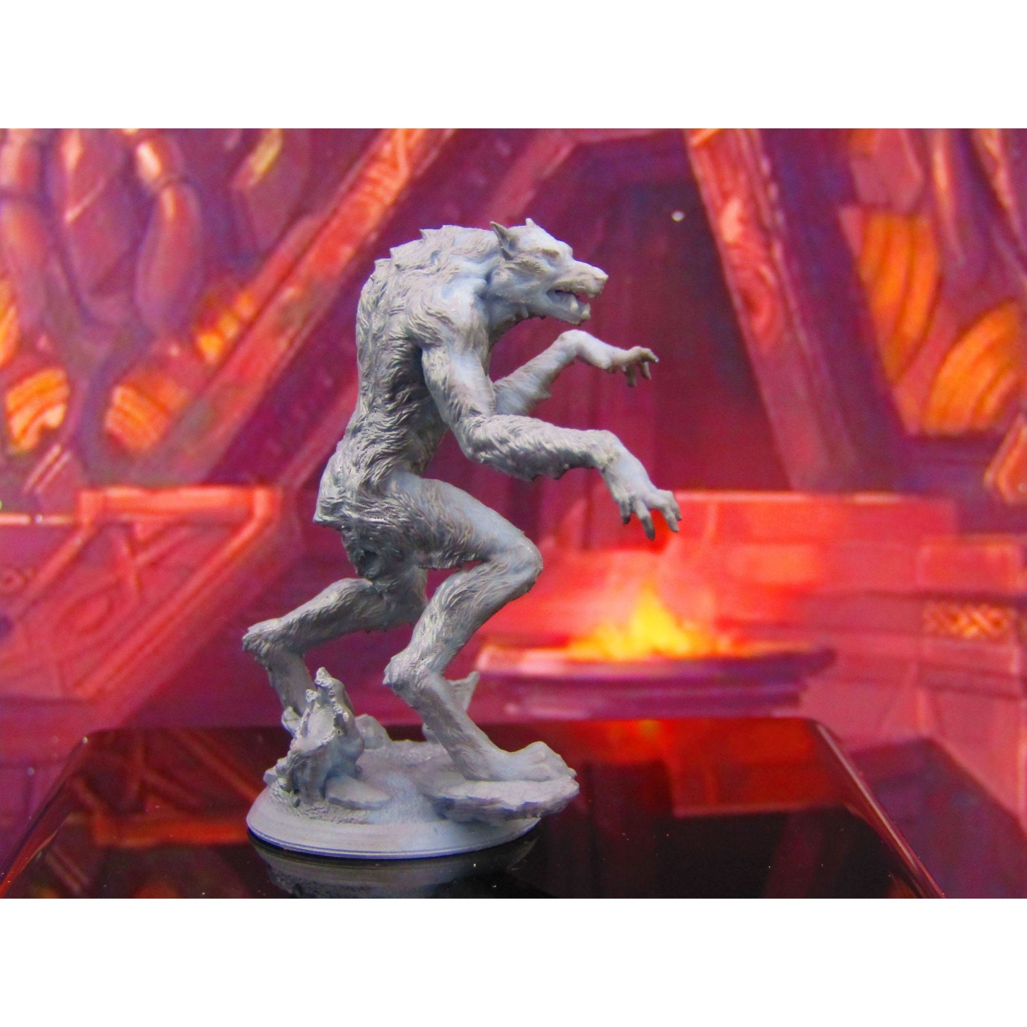 Tall Lanky Werewolf Monster Mini Miniature Model Character - Etsy