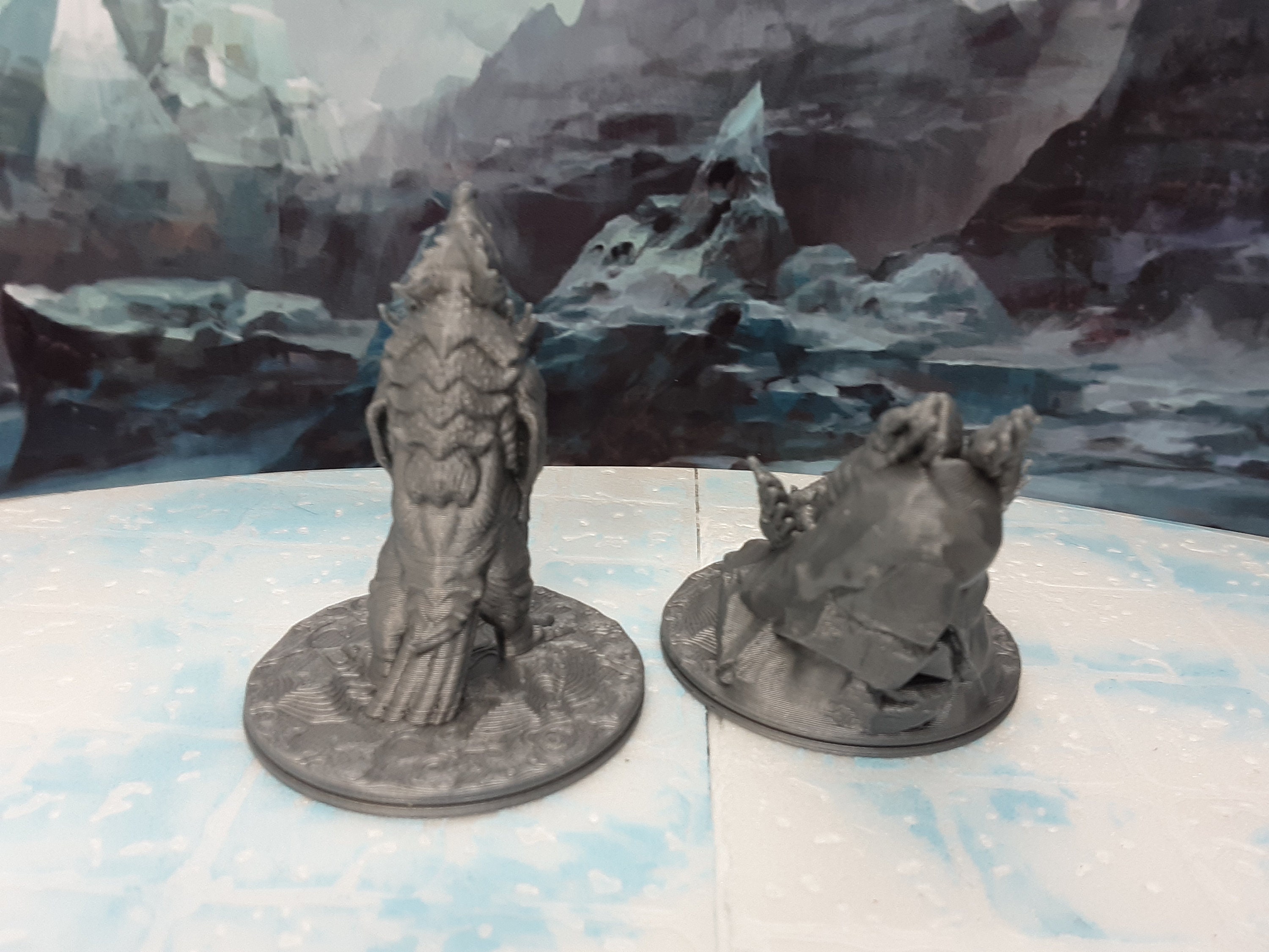 Lot of 2 Dire Penguins Monsters 28mm Scale Figure RPG Fantasy - Etsy