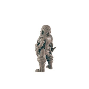 Dwarf Mini Dwarven Female Blacksmith Dungeons and Dragons NPC Figure ...