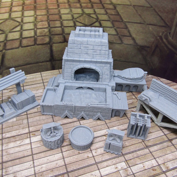 3d Printed Blacksmith Forge - Etsy