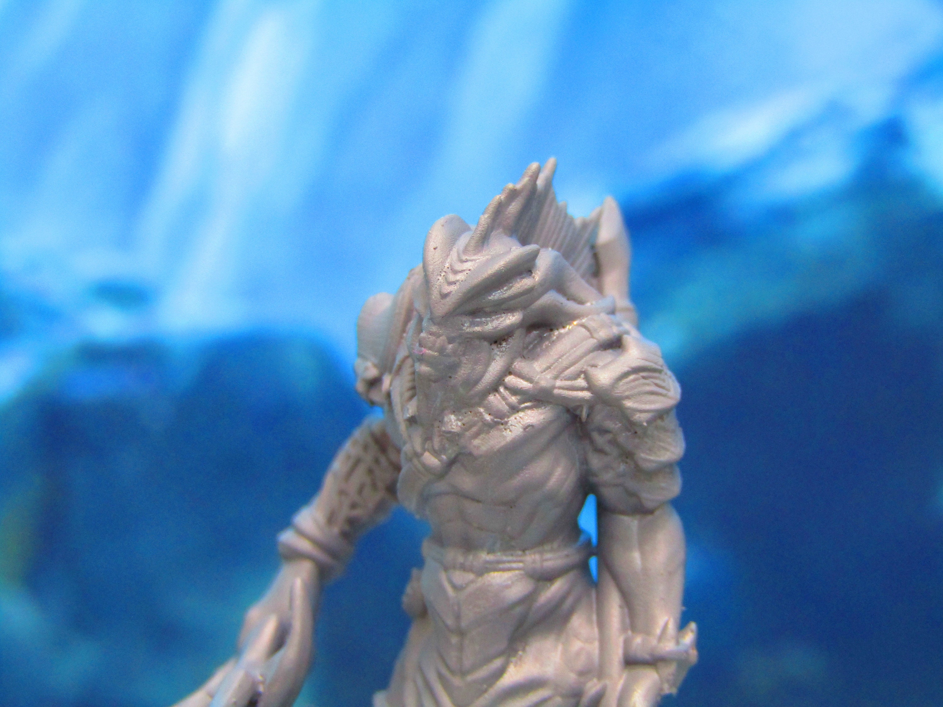 Merrow Merman Monster Creature W/ Spear Mini Miniature Figure - Etsy