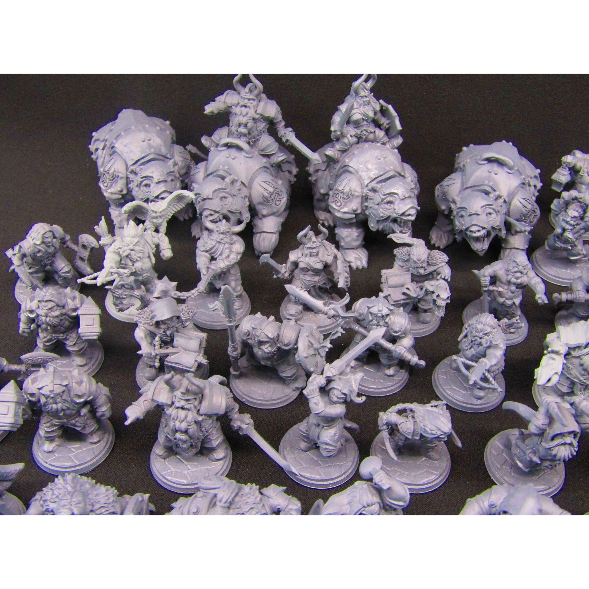 61pc Hold My Dwarf Set Mini Miniatures 3D Printed Player - Etsy