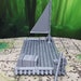 Boat Raft With Sail 28mm Miniature Scale Fantasy Terrain Tile ...