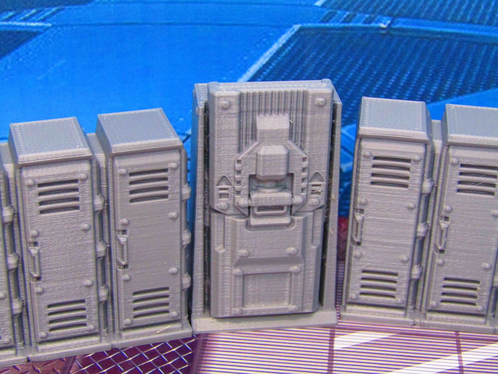 5 Pc Soldiers Barracks Wall Lockers Miniature Scatter Terrain - Etsy