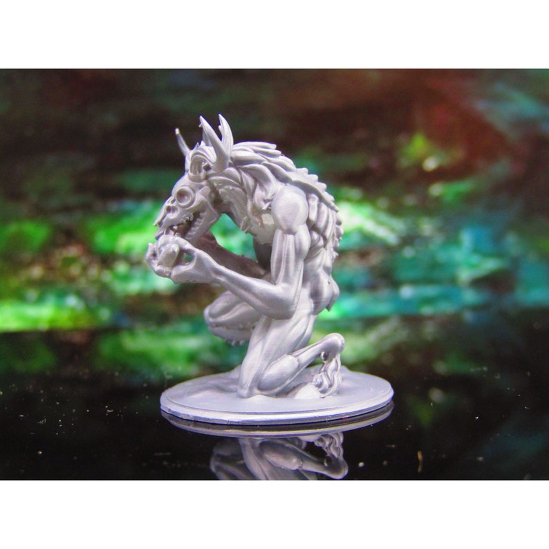 Wendigo Evil Spirit Cryptid Monster Pose B Mini Miniature - Etsy