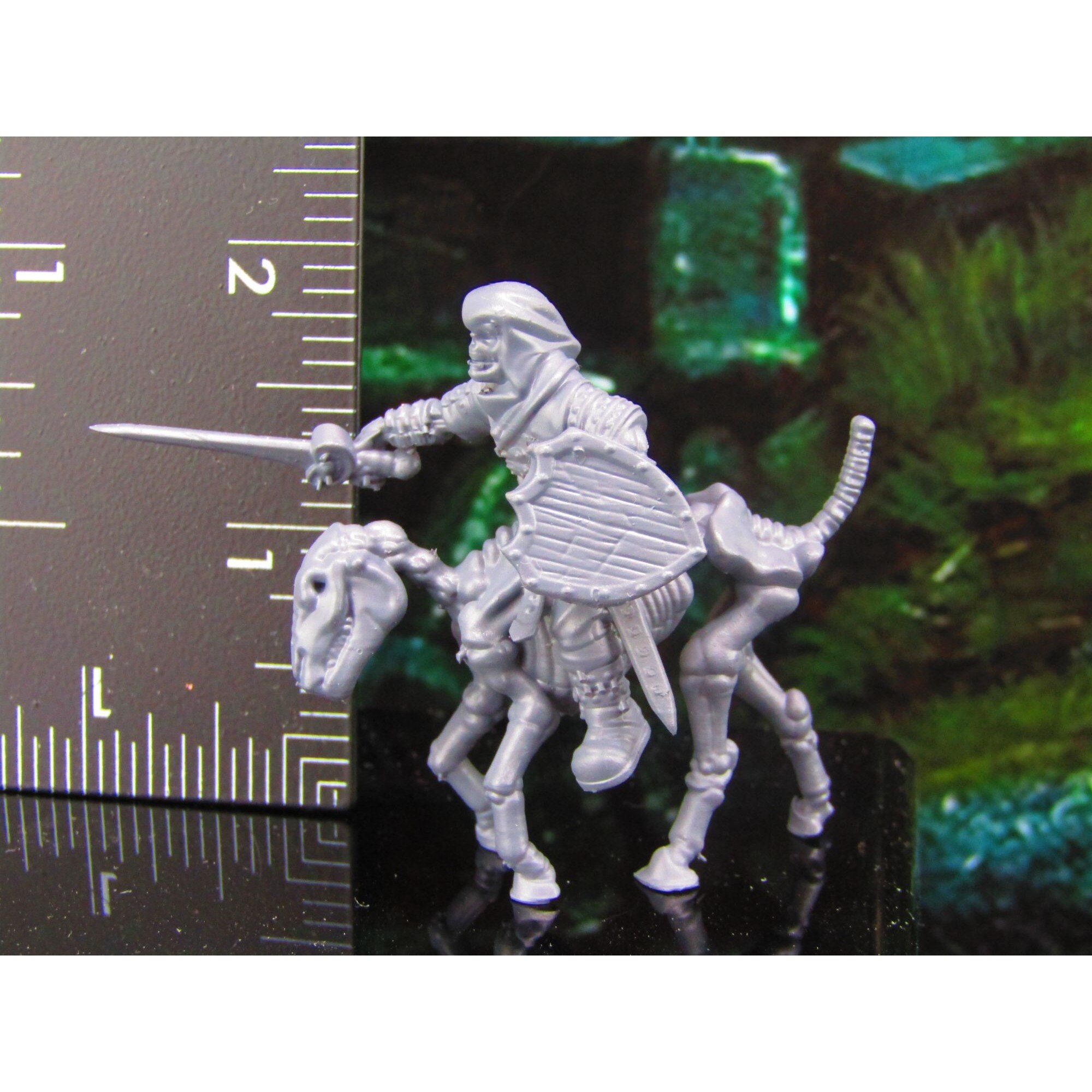 Mounted Skeleton Horse Rider Cavalry B Mini Miniature Model Character ...