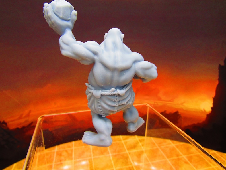 Giant Cyclops One Eyed Monster Titan Mini Miniature Figure - Etsy