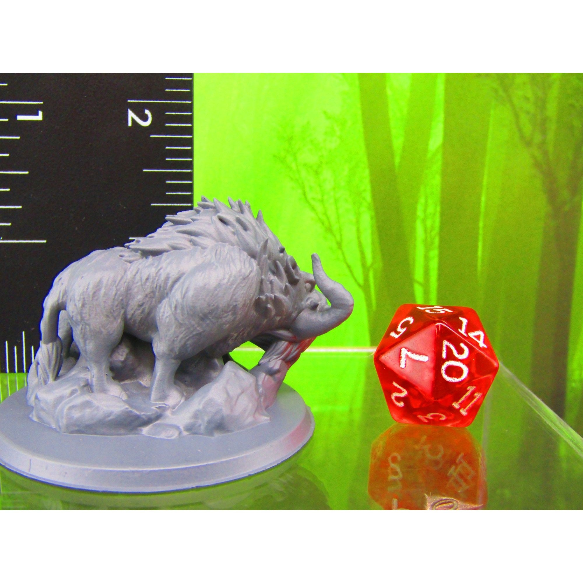 Dire Boar / Warthog Mini Miniatures 3D Printed Resin Model | Etsy