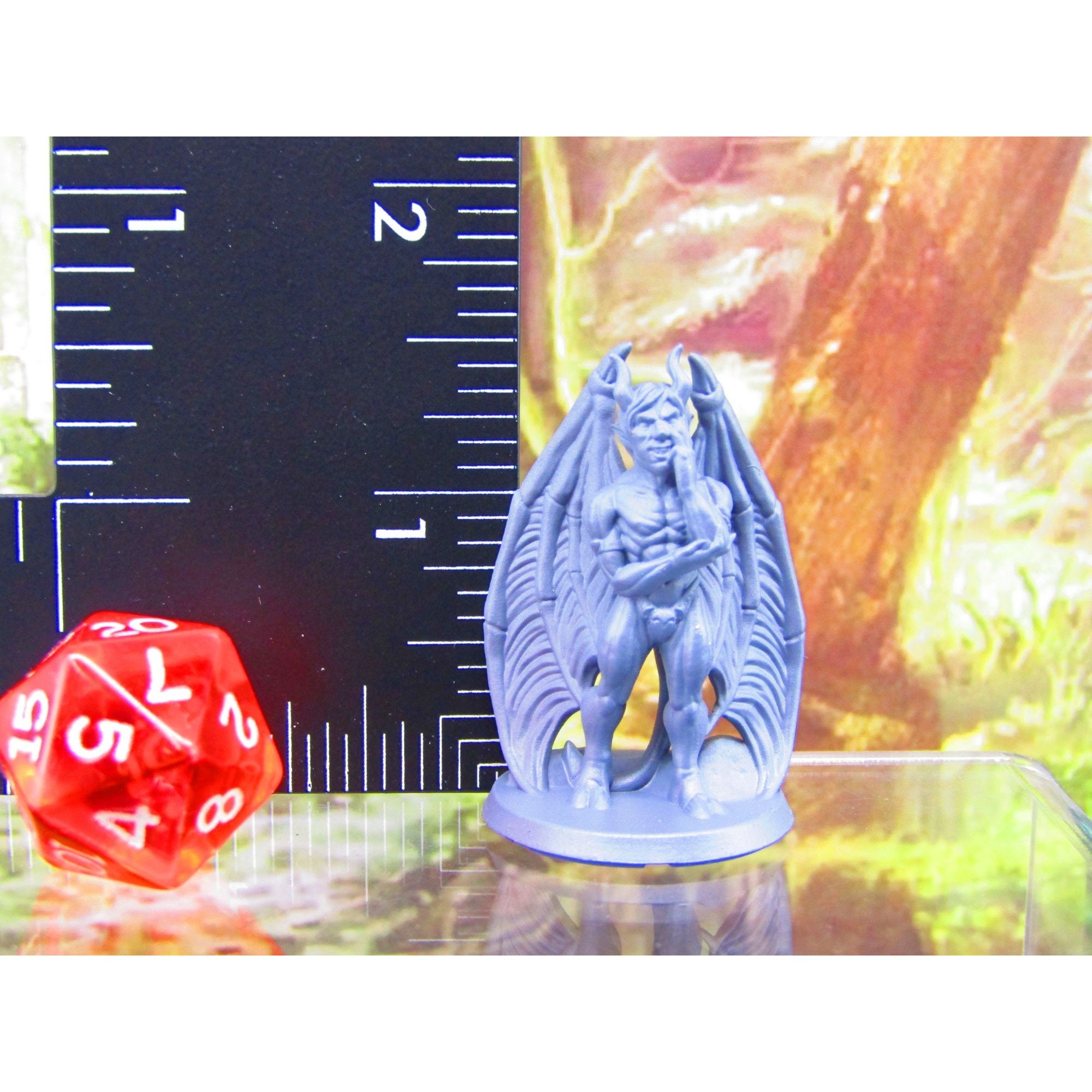 Incubus Demon Mini Miniatures 3D Printed Resin Model Figure 28/32mm ...