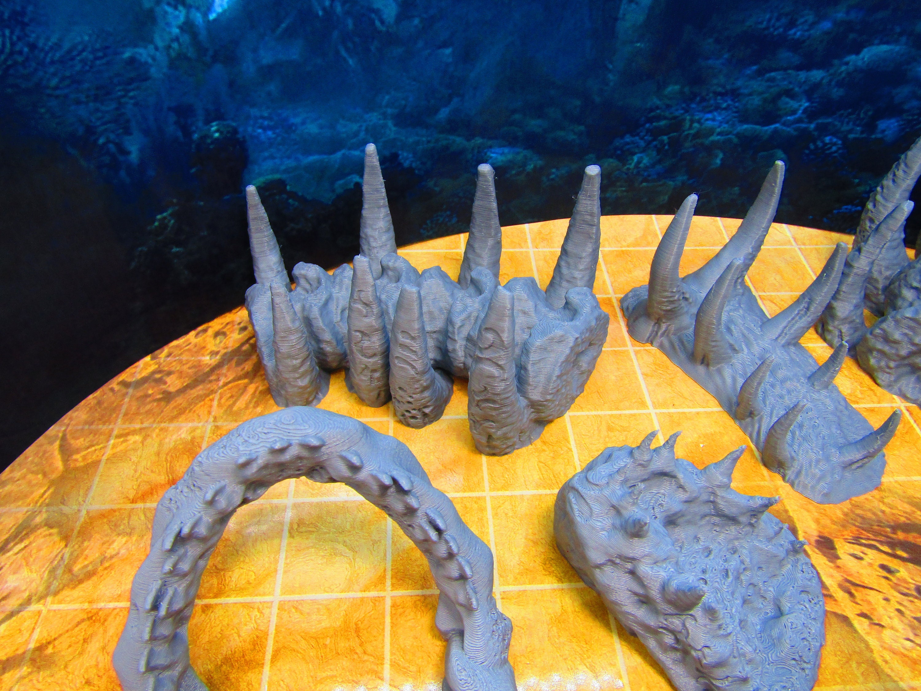 6pc Leviathan Giant Sea Monster Bones Graveyard Scenery | Etsy