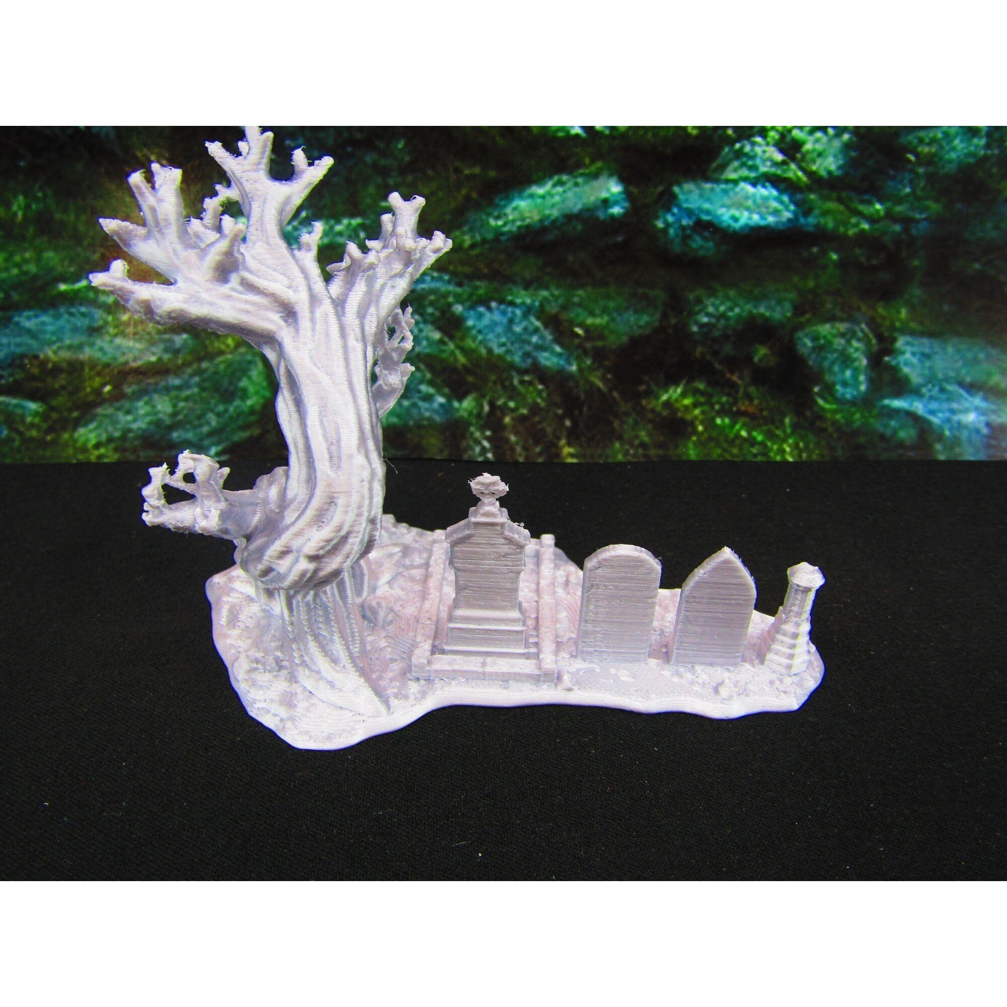 Family Burial Plots Graveyard / Cemetery Scatter Terrain Scenery ...