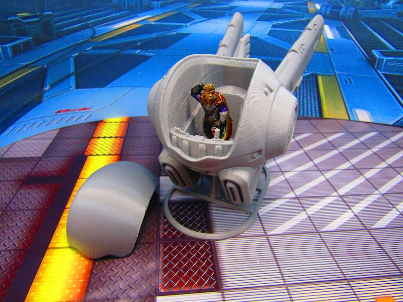 Personal Shuttle Pod Ship Miniature Mini Scatter Terrain - Etsy