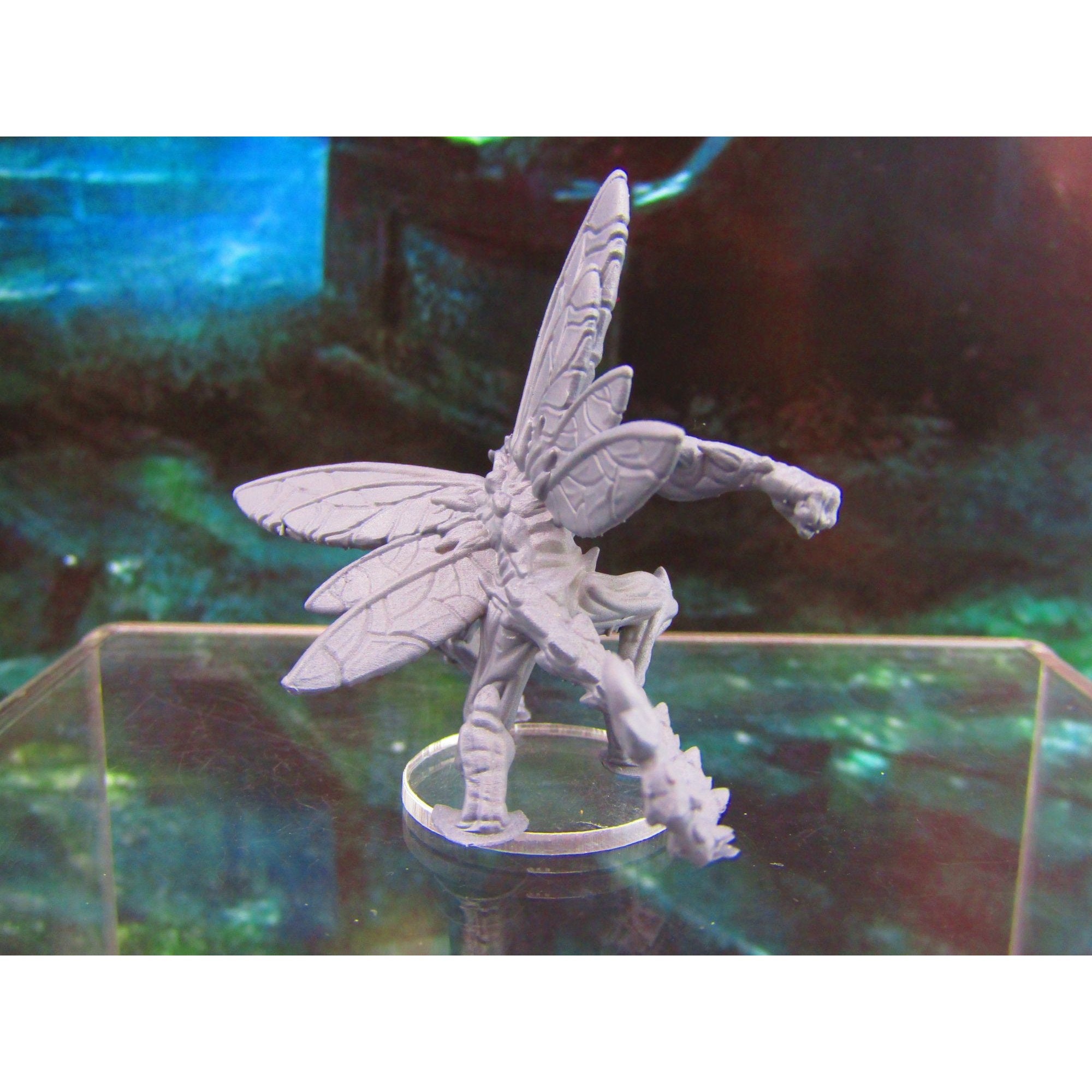 Bone Demon Monster Pose B Mini Miniature Figure 3D Printed - Etsy