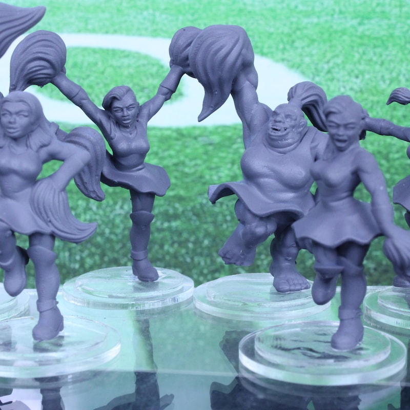 Blood Bowl Cheerleader Miniature - Etsy