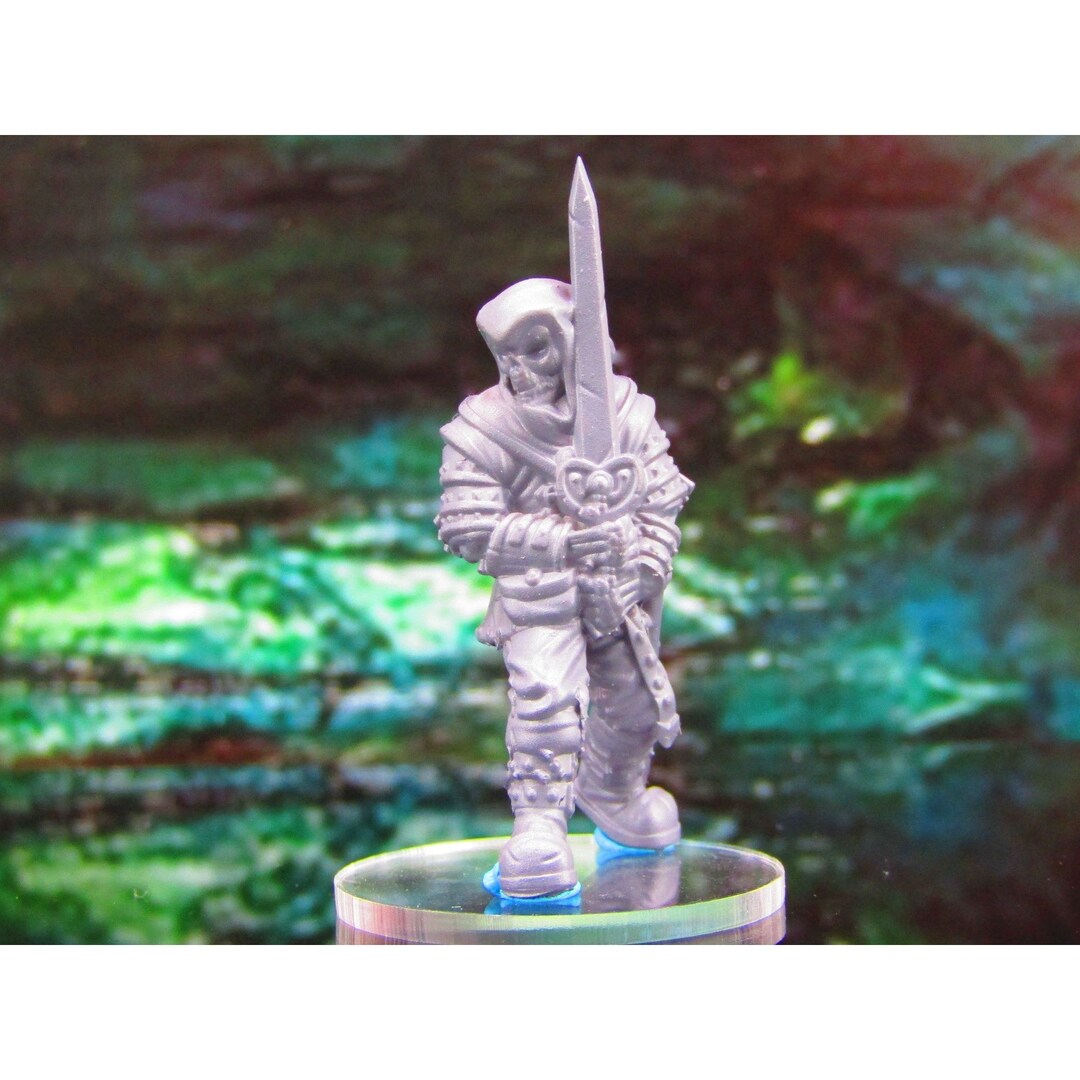 Undead Skeleton Rogue Soldier Mercenary A Mini Miniature Model ...