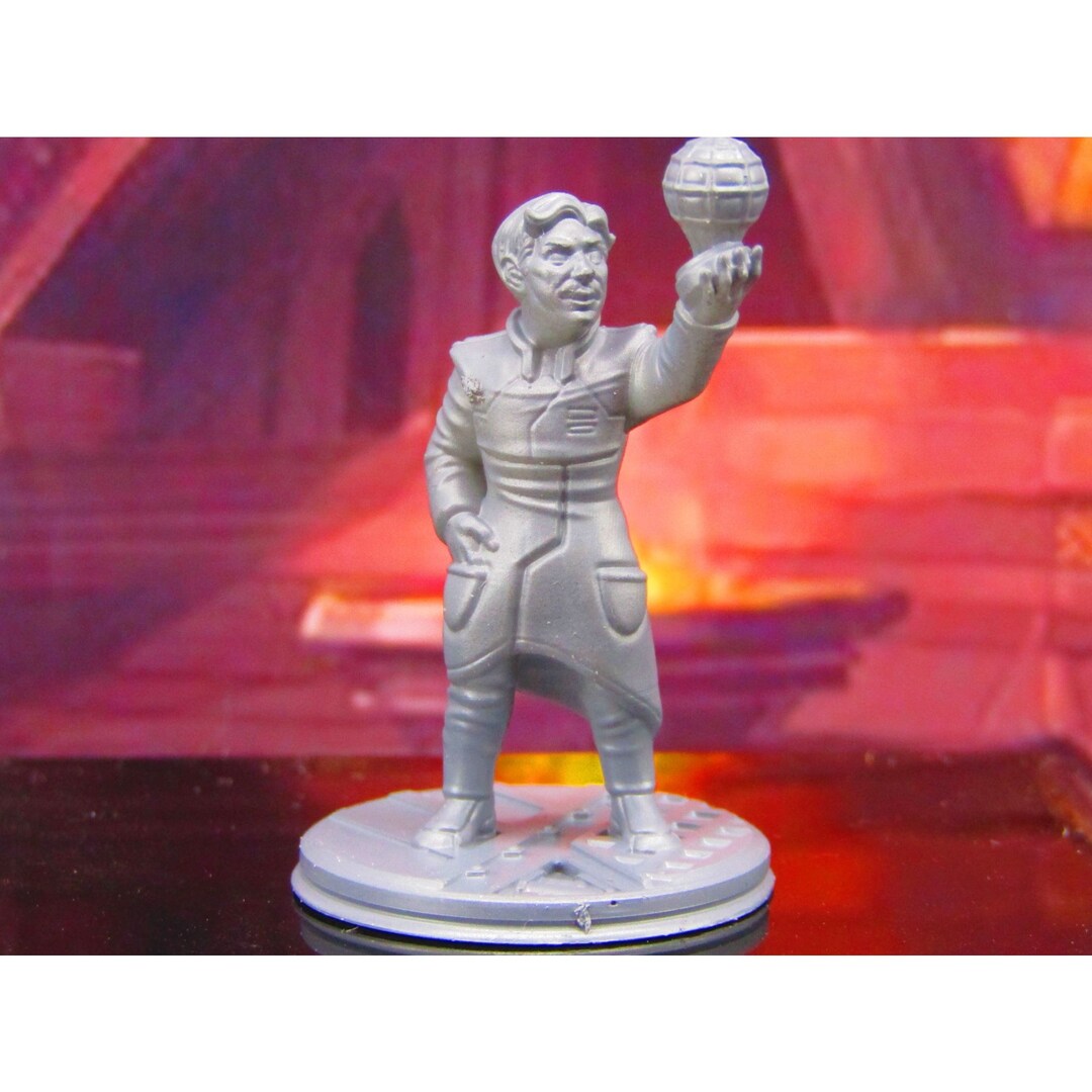 Sci Fi Scientist Professor A Mini Miniature Model Character Figure 28mm ...