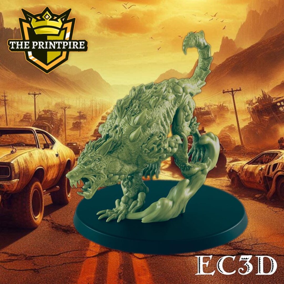 Wasteland Stalker | Mutant Wold Scorpion Beast | Post Apocalypse Bad ...