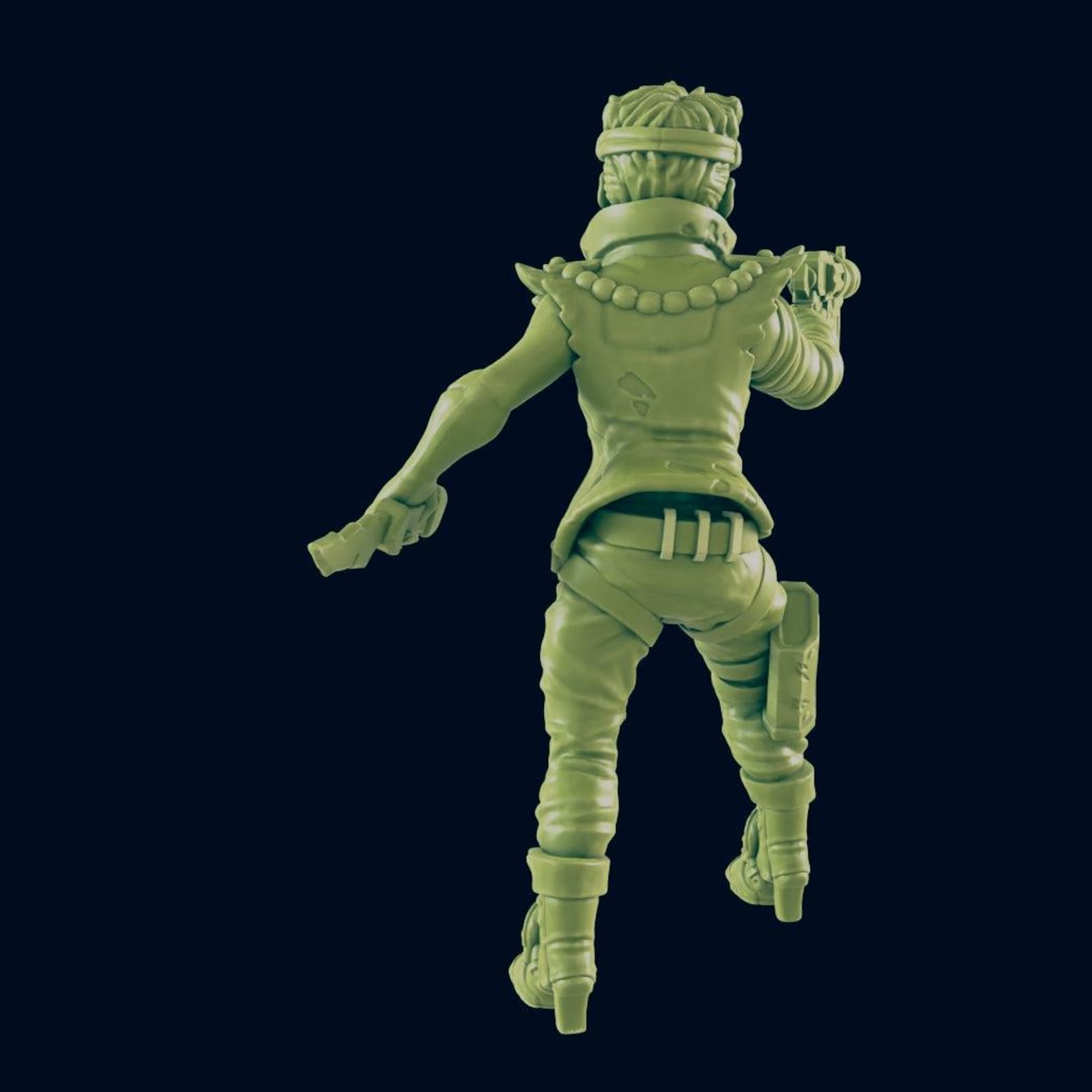 FEMALE CYBERPUNK BULLY | Post Apocalypse Bad Guy Miniature Figure ...