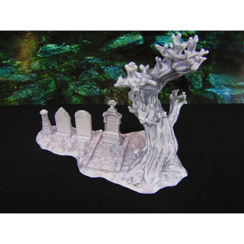 Family Burial Plots Graveyard / Cemetery Scatter Terrain Scenery ...