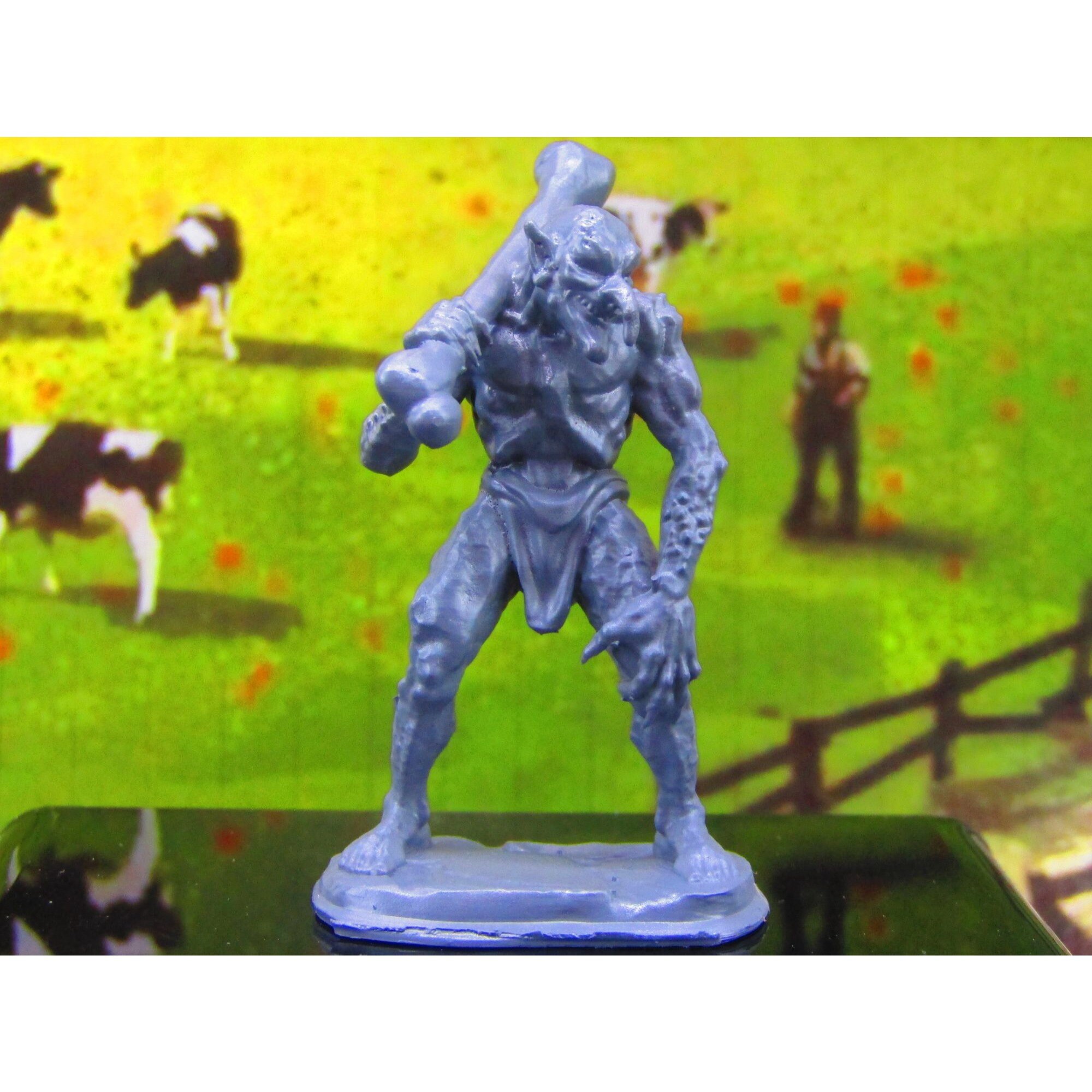 Skinny Troll W/ Club Monster Encounter Mini Miniature Model - Etsy