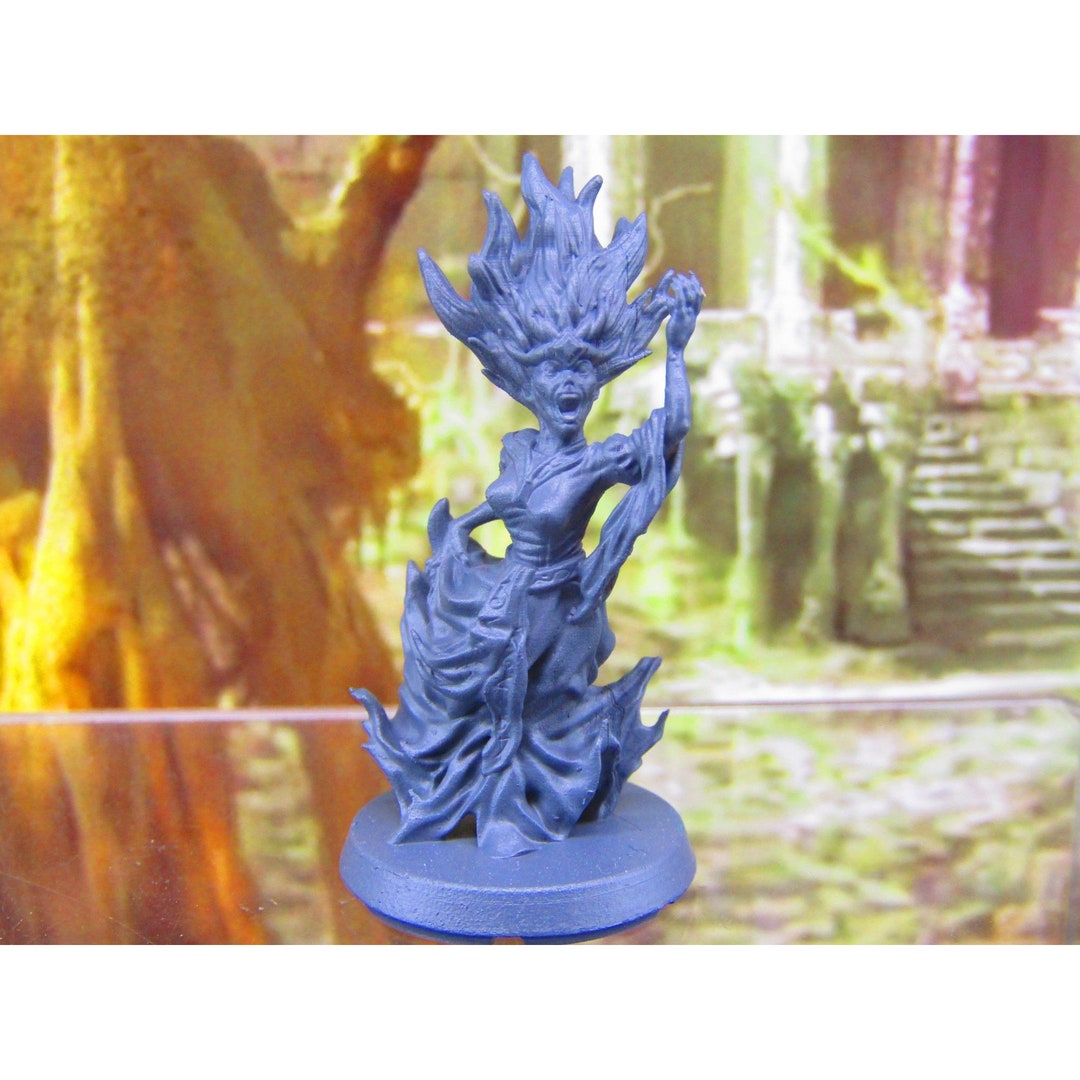 Screaming Banshee Mini Miniatures 3D Printed Resin Model Figure 28/32mm ...