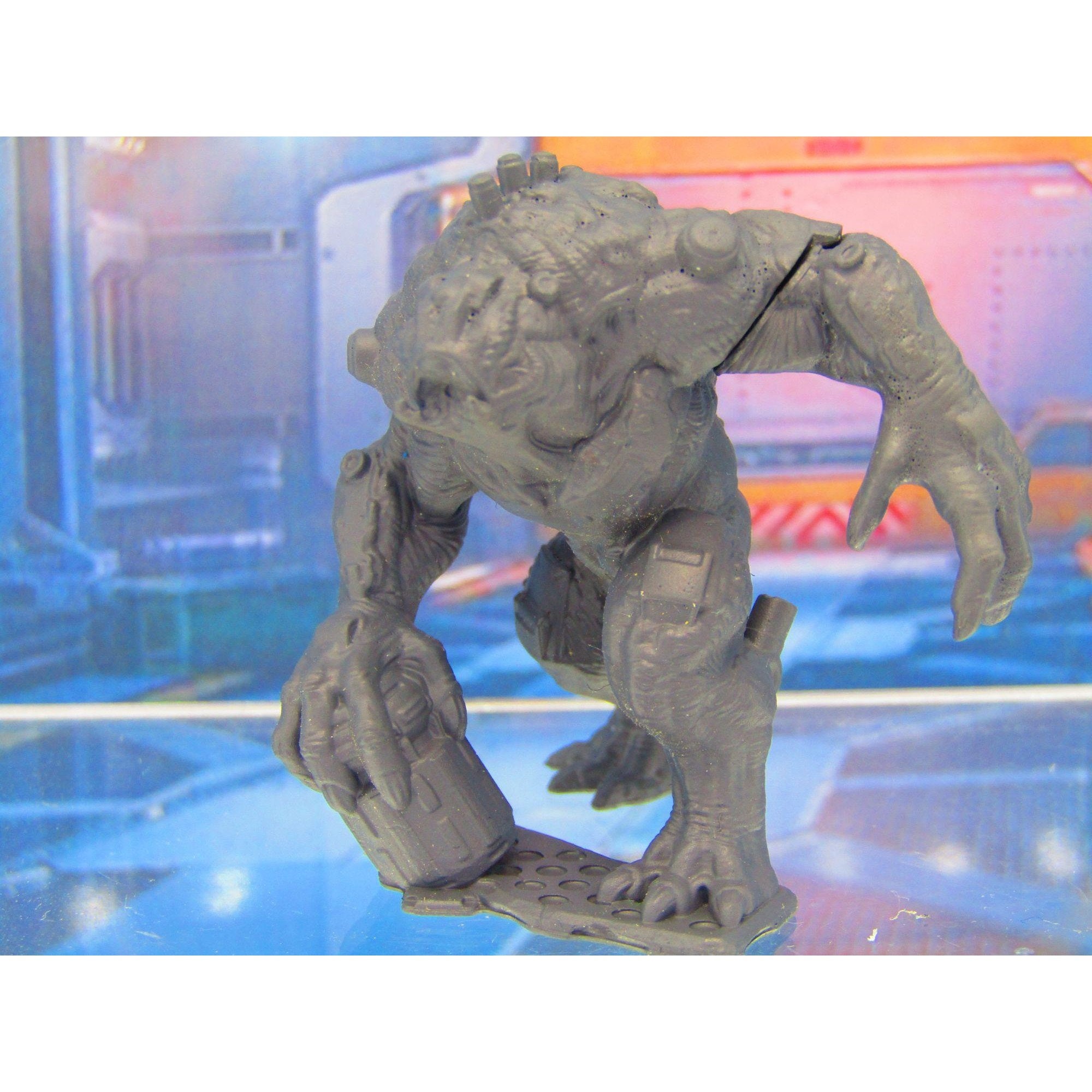 Space Behemoth Spaceship Monster Mini Miniature Figure 3D | Etsy