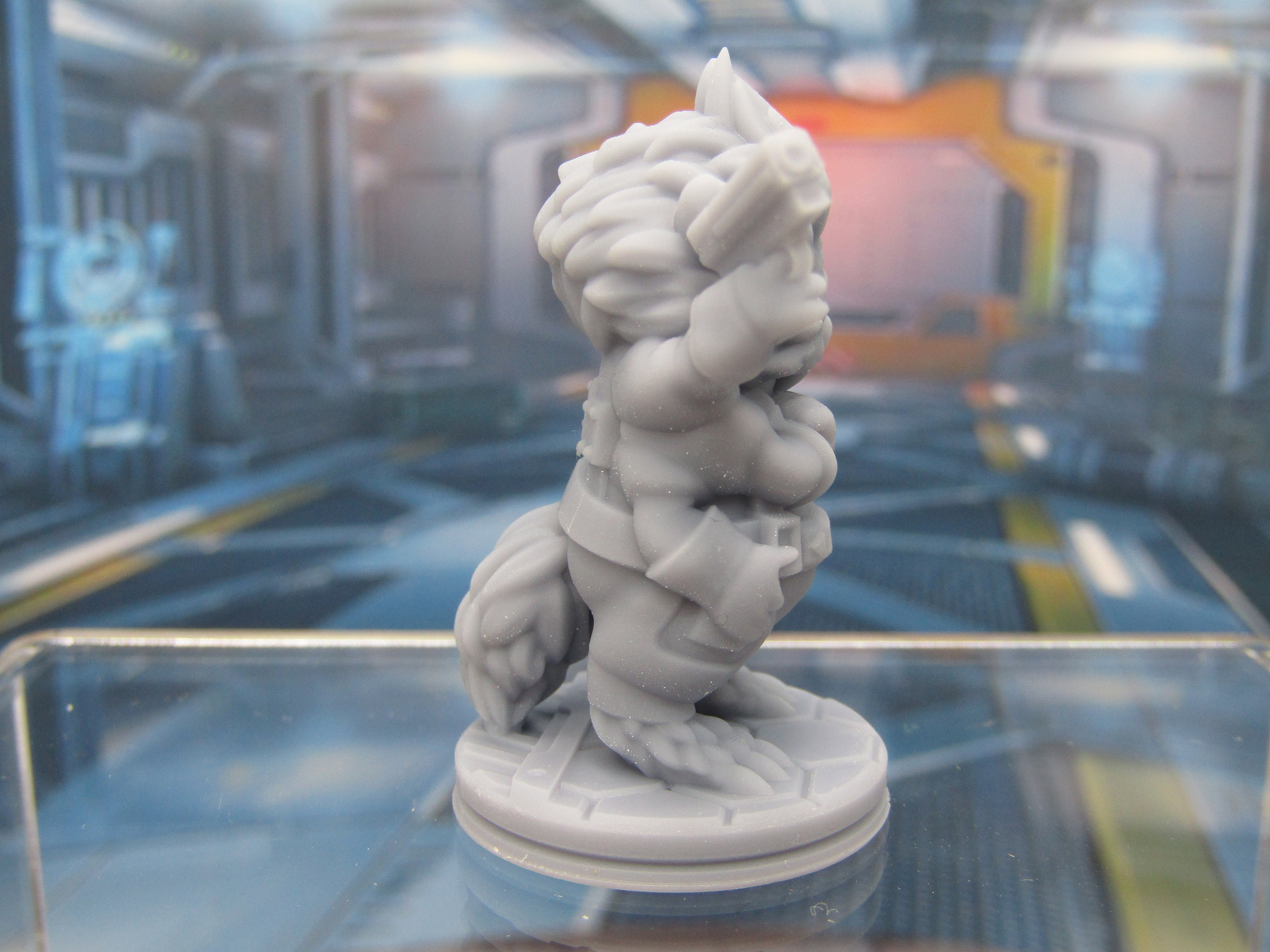 Furry Alien Fuzzy Gunner Mini Miniature Scatter Terrain | Etsy