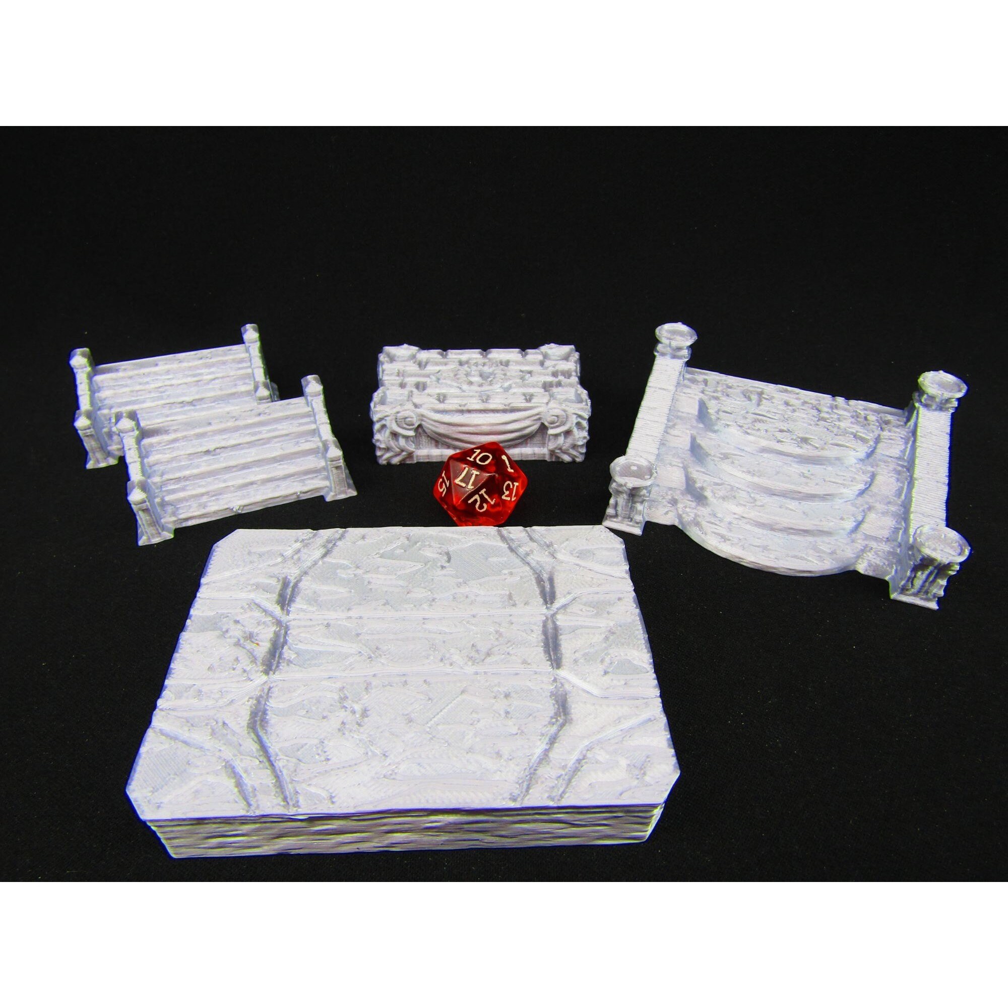 Role Playing Miniatures Toys & Games 3 pc Holy Place Worship Altar ...
