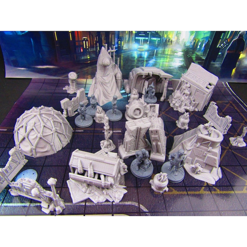 24pc Inner City Poverty Stricken Slums Scenery Scatter Terrain - Etsy