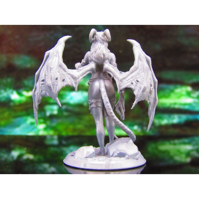 Succubus Female Seduction Demon Monster Mini Miniature Model - Etsy
