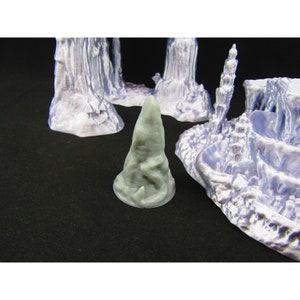 Wet Cavern Stalagmite Stalactite Set W/ Roper Monster Scatter Terrain ...