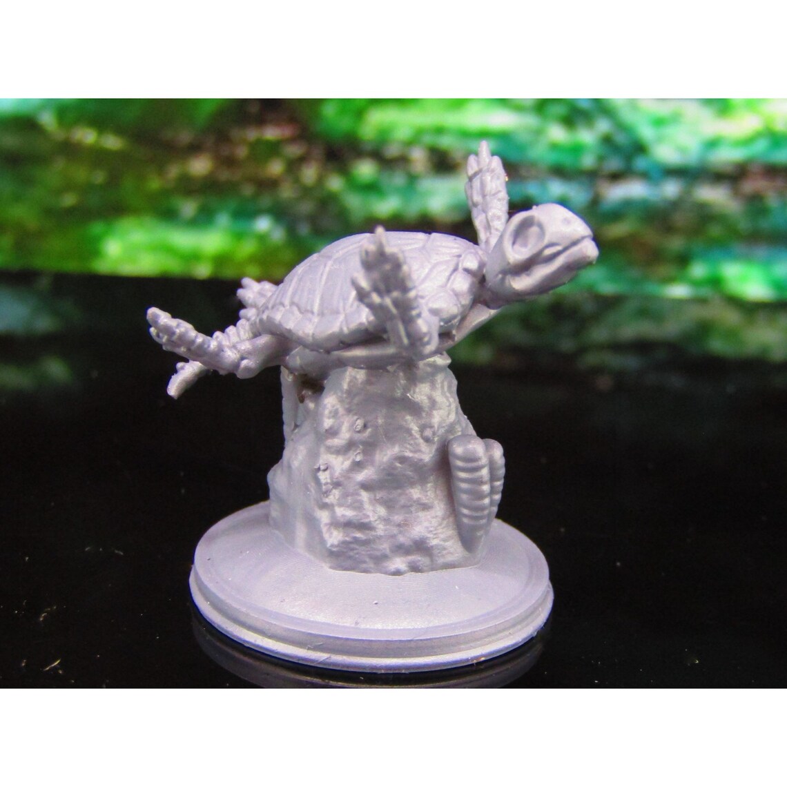 Undead Underwater Skeleton Sea Turtle Pose B Mini Miniature - Etsy