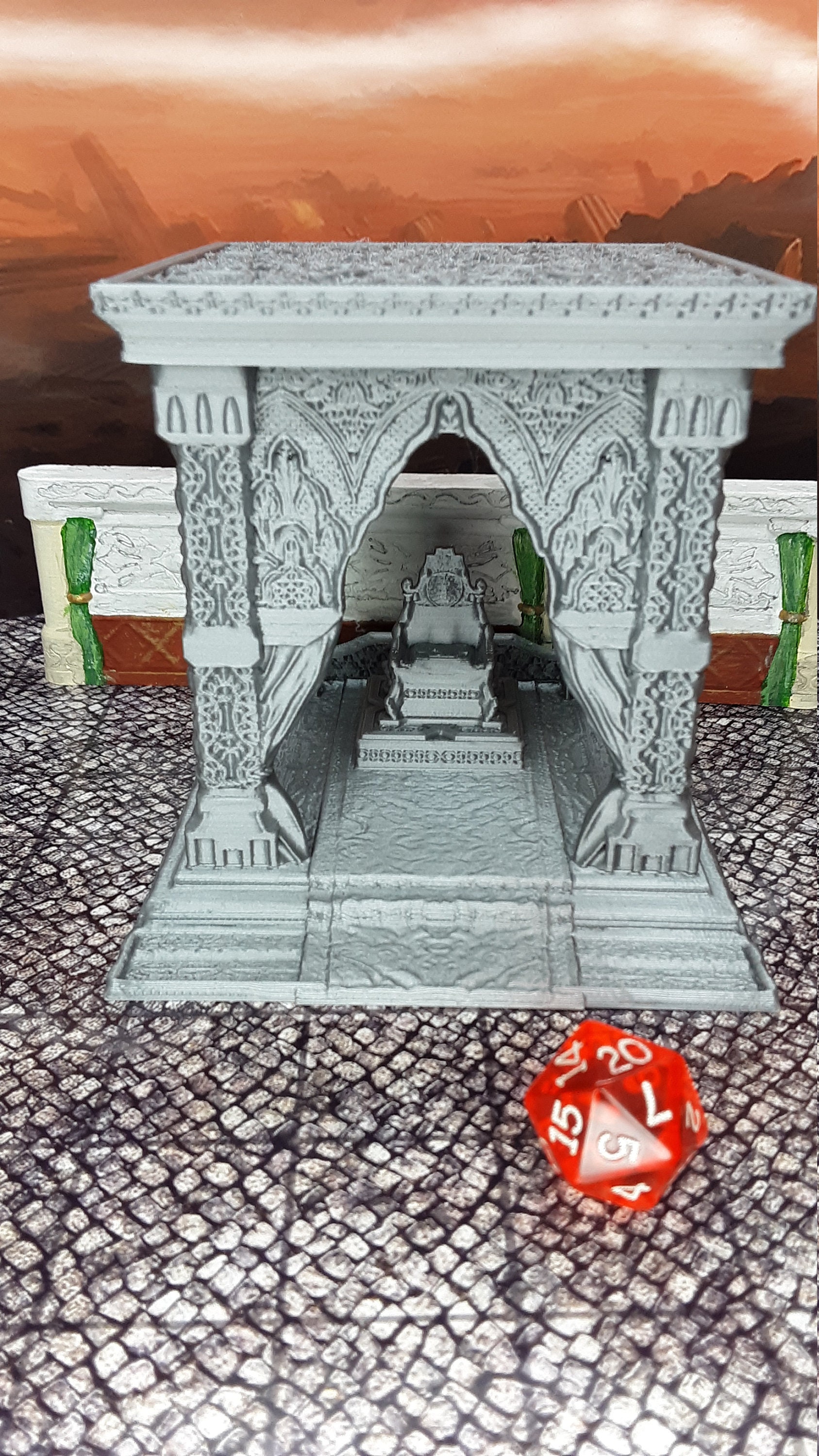 4 Piece Sultan/king's Throne & Dais Scatter Terrain | Etsy