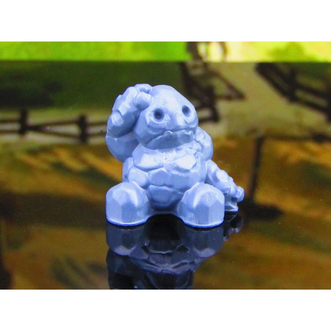 Stunned Sitting Clod Earth Elemental Dirt Folk Mini Miniature Model ...