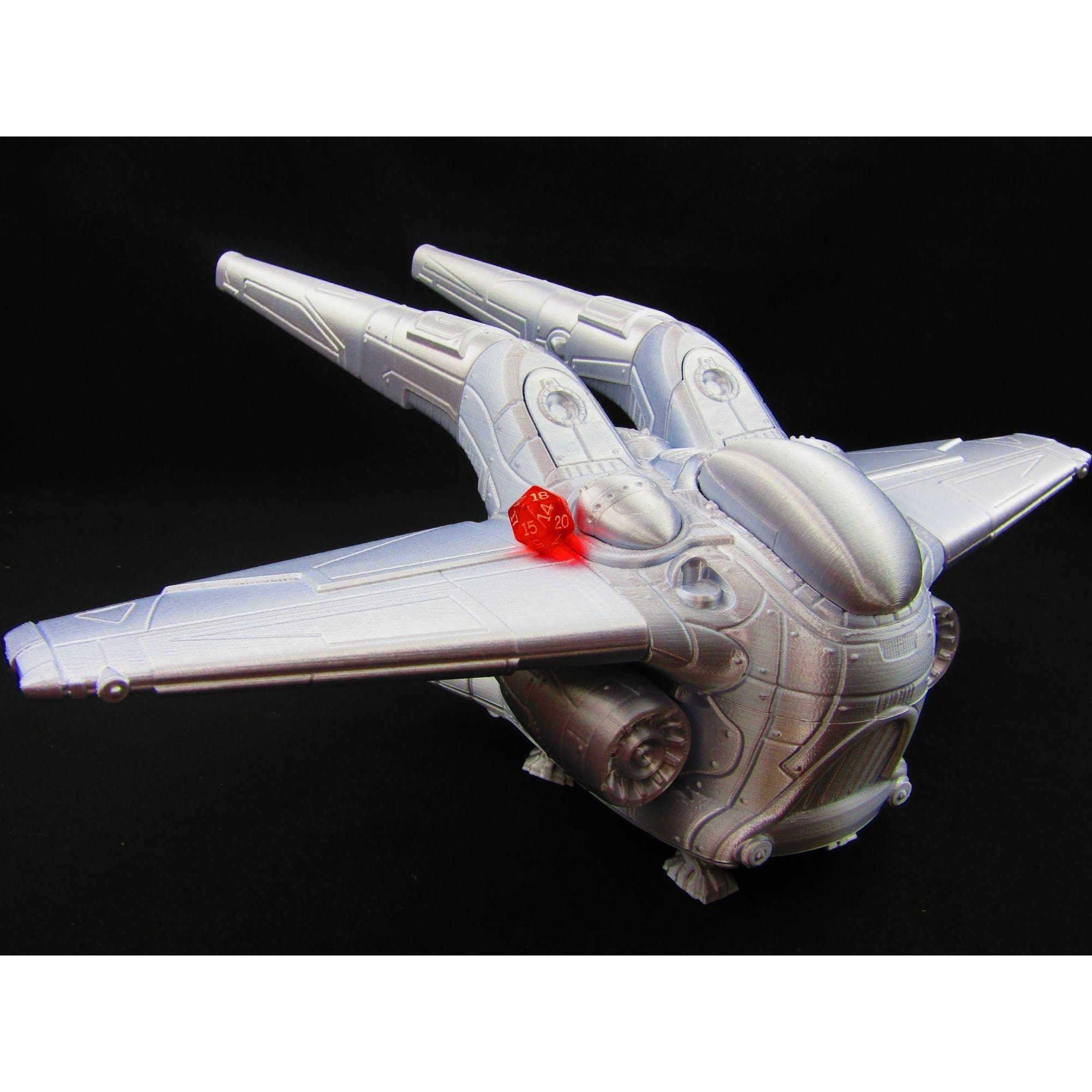 Large Modular Starfighter "sparrowhawk" Space Ship Scenery Scatter ...