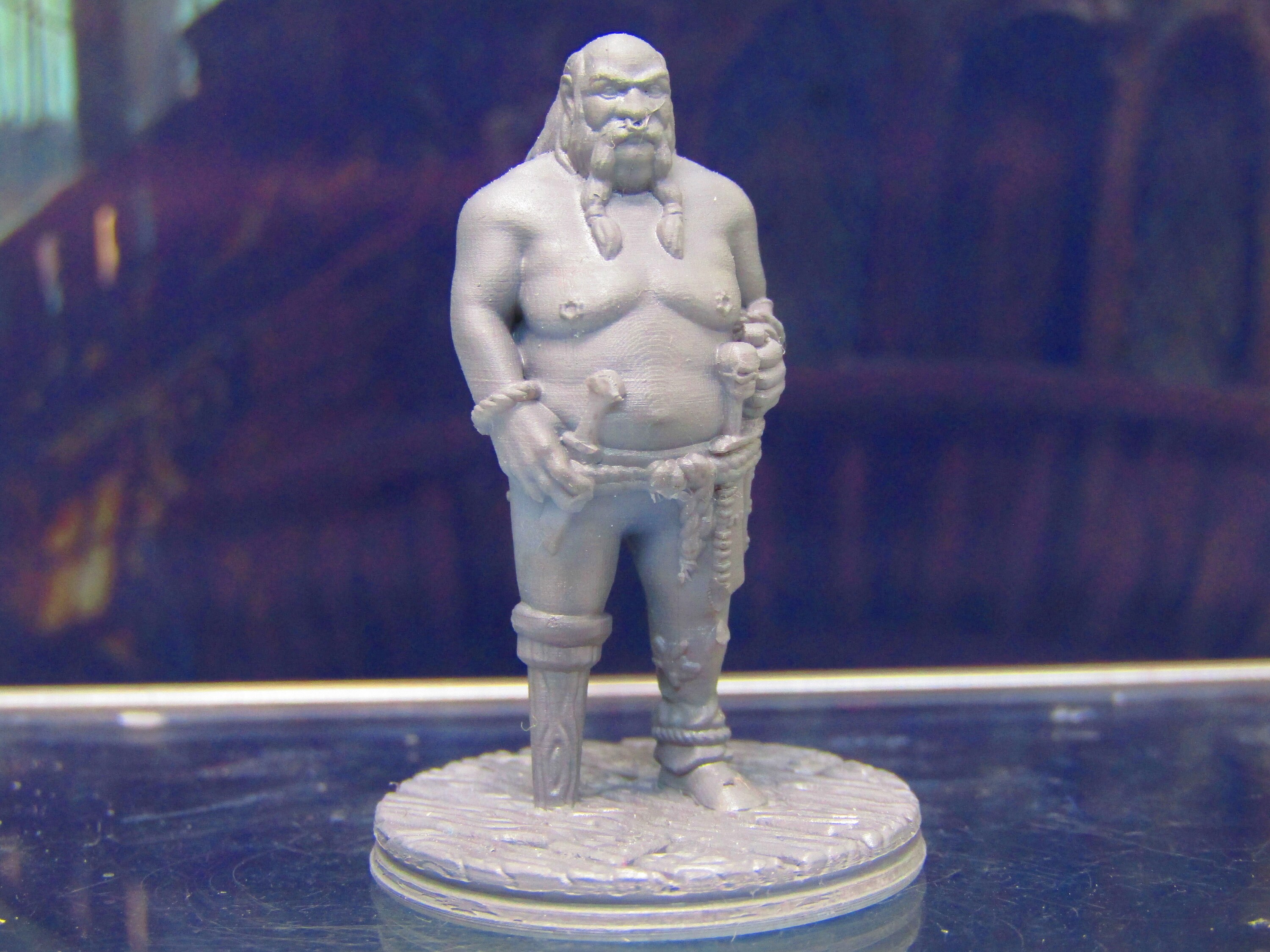 Fat Peg Legged Human Pirate Crewman Mini Miniature Figure 3D - Etsy