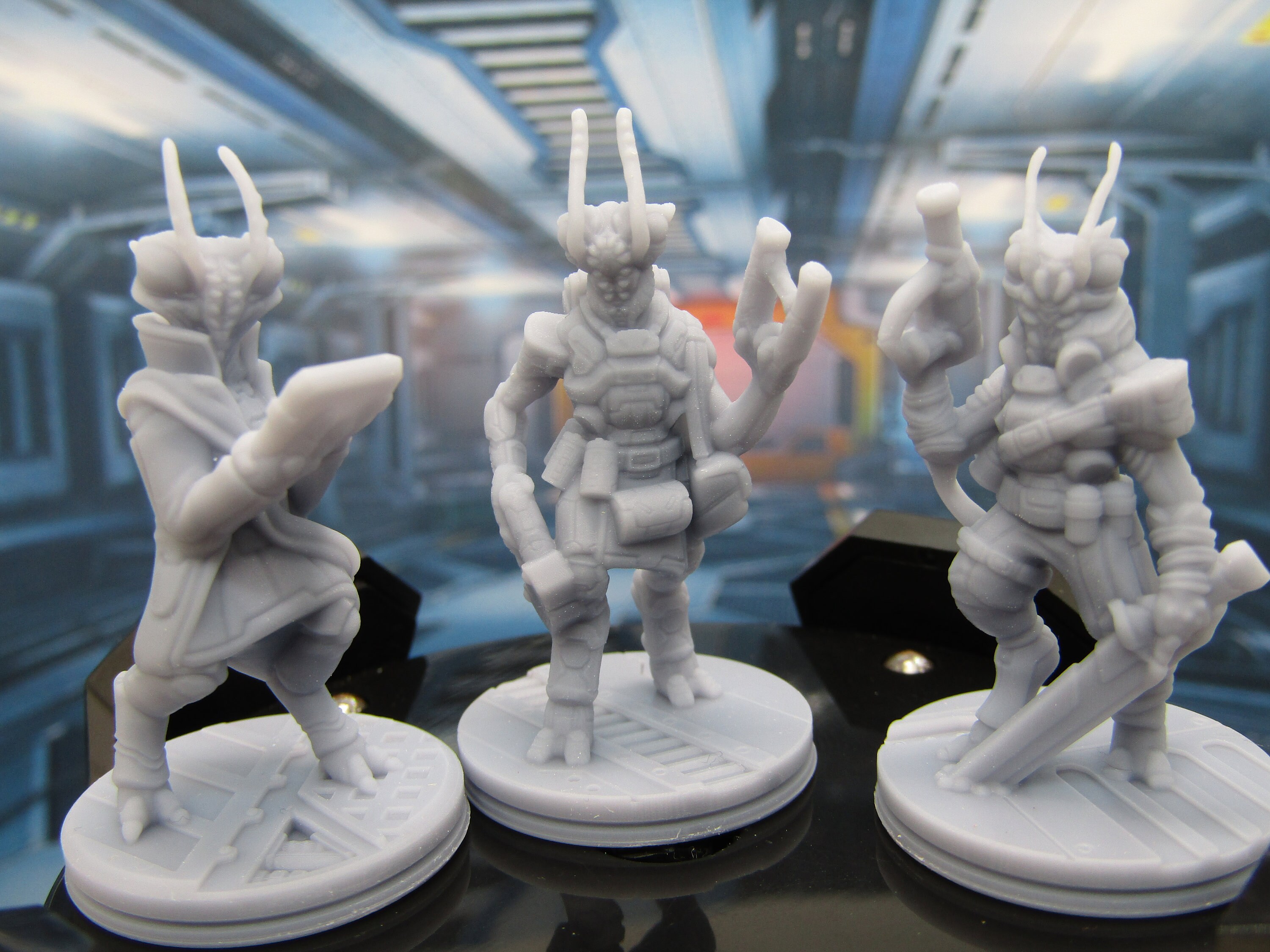 Alien Insectoids Lot of 3 Mini Miniature Scatter Terrain | Etsy