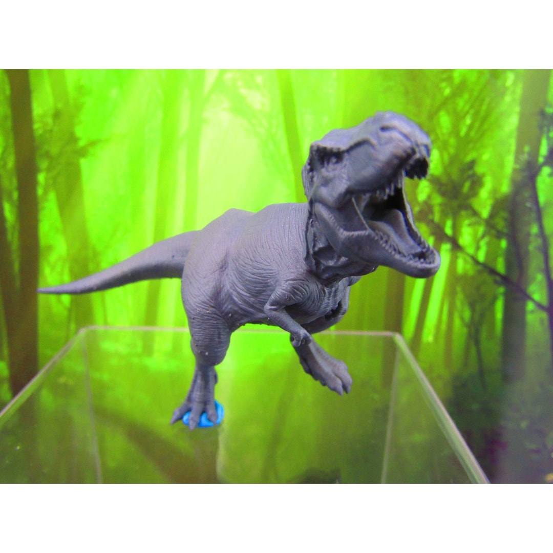 T-rex Tyrannosaurus Dinosaur Mini Miniature Figure 3D Printed Model 28 ...