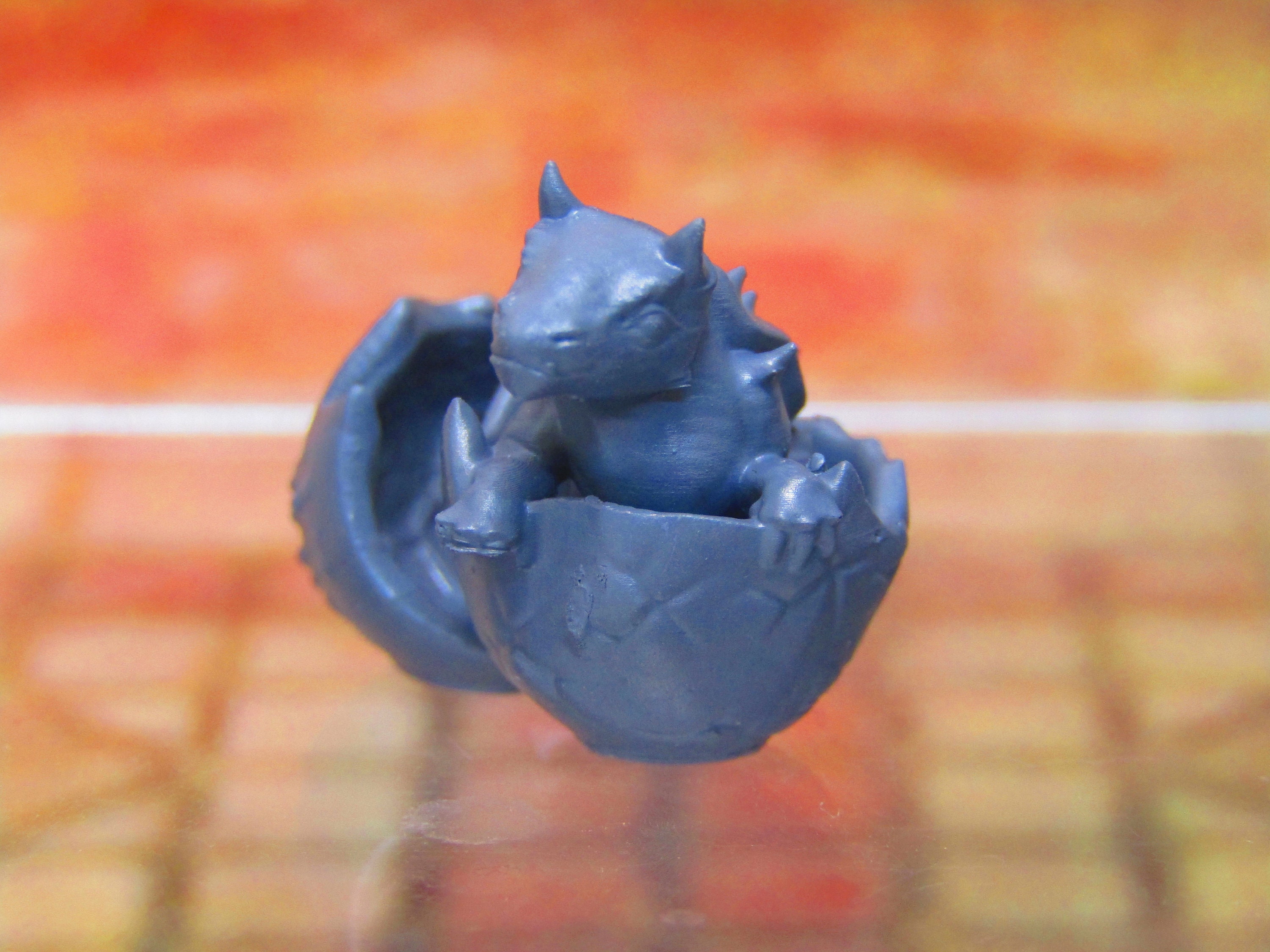 Baby Tarrasque Monster Beast Companionmini Miniatures 3D - Etsy