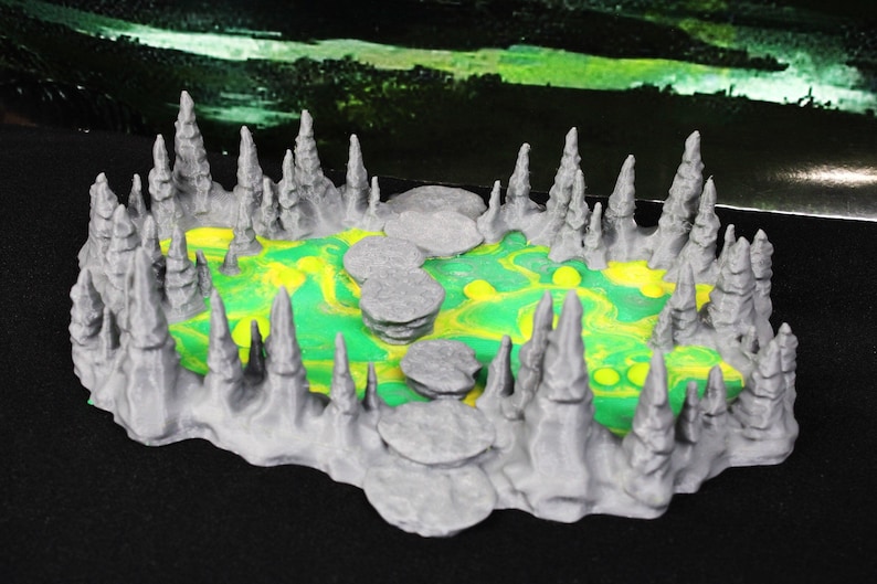 Color Stalagmite Cave Cavern Lava Acid Mud Sulphur Water Pool Pit ...