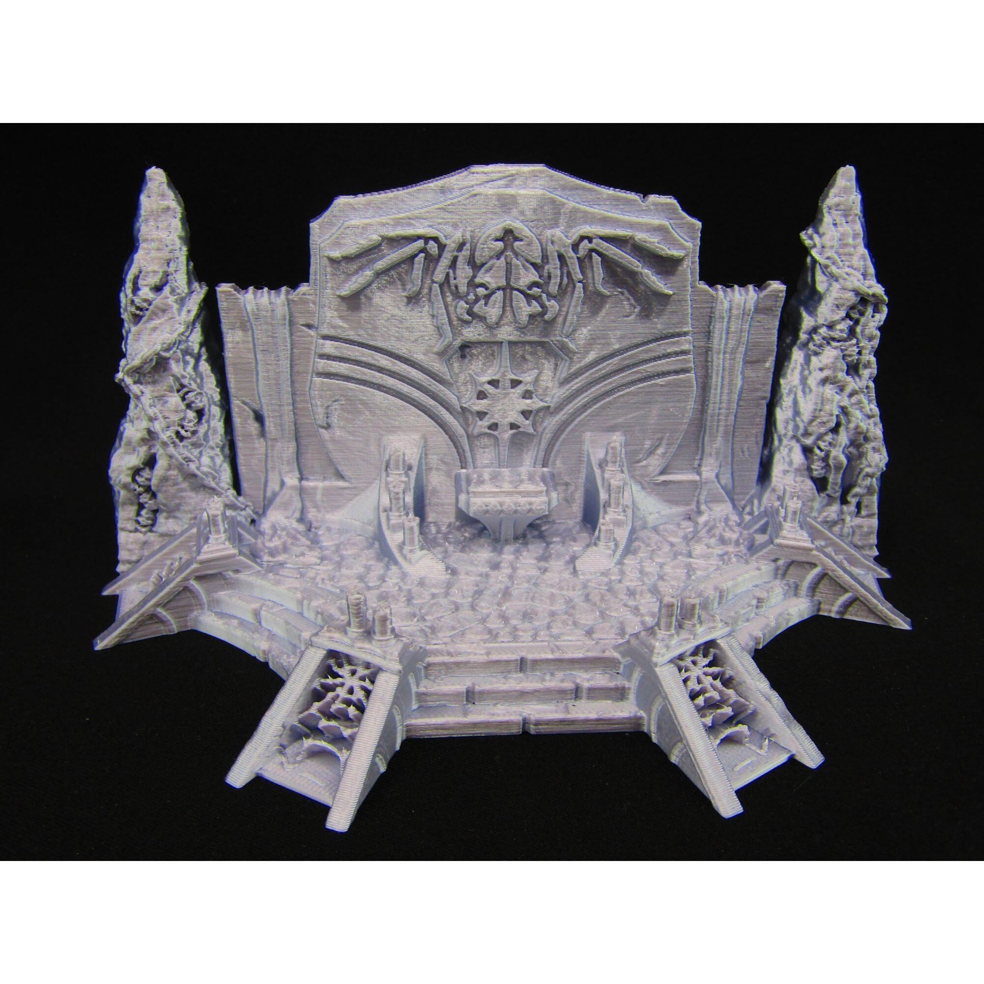 Spider Queen Throne and Dais Scatter Terrain Scenery 3D Printed Mini ...