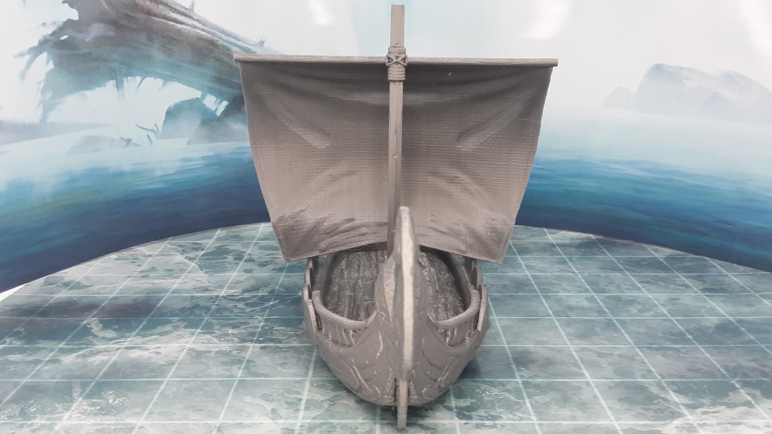 Viking Barbarian Long Ship Sail Boat Scatter Terrain Scenery - Etsy