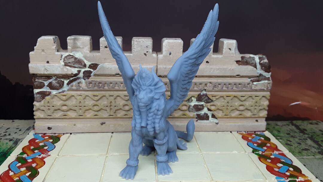 Egyptian Sphynx Monster Encounter Mini Miniatures Figure Tabletop ...