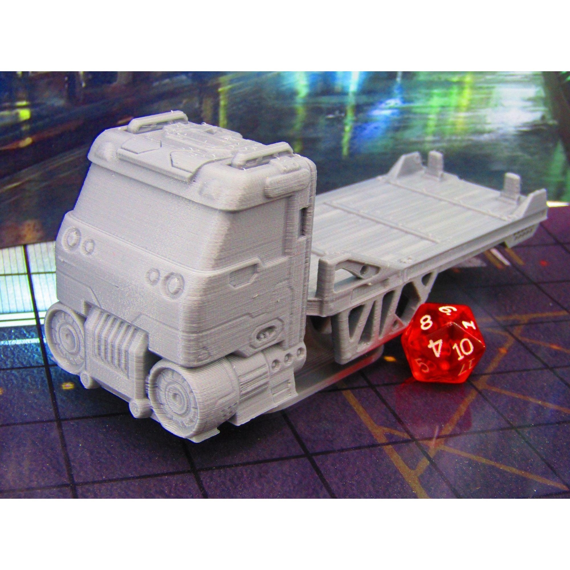 Flatbed Hover Truck Space Vehicle Car Scenery Scatter Terrain - Etsy