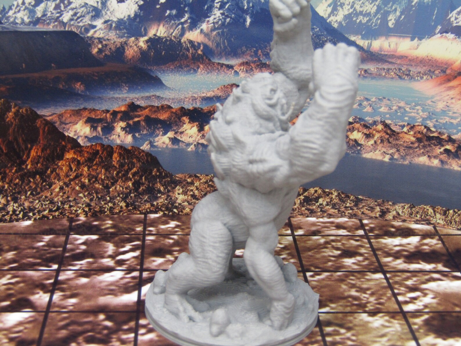 Alien Ape Gorilla 4 Armed Mutant Monster Encounter Mini | Etsy