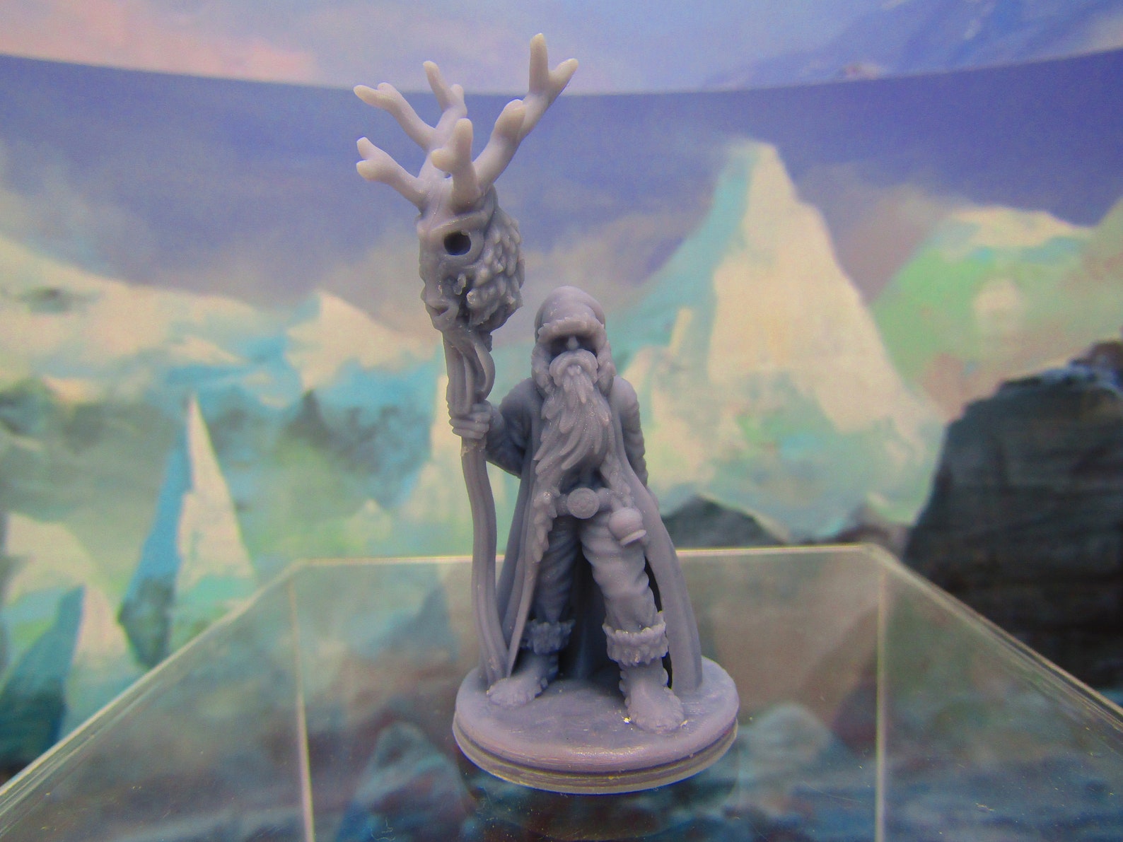 Druid Santa Claus Saint Nick W/ Reindeer Set 28mm Scale Figure RPG ...