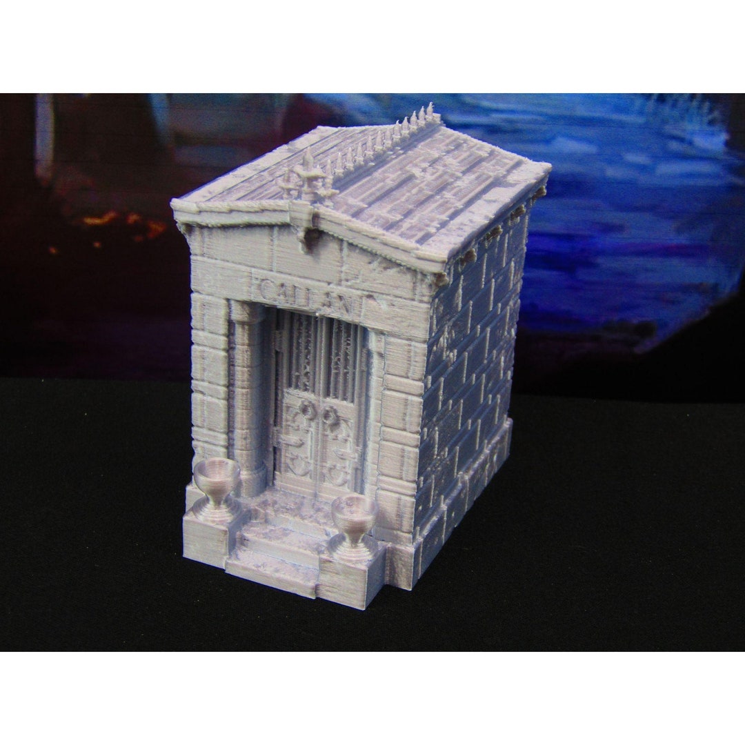 Small Tomb for Graveyard / Cemetery Scatter Terrain Scenery Tabletop ...