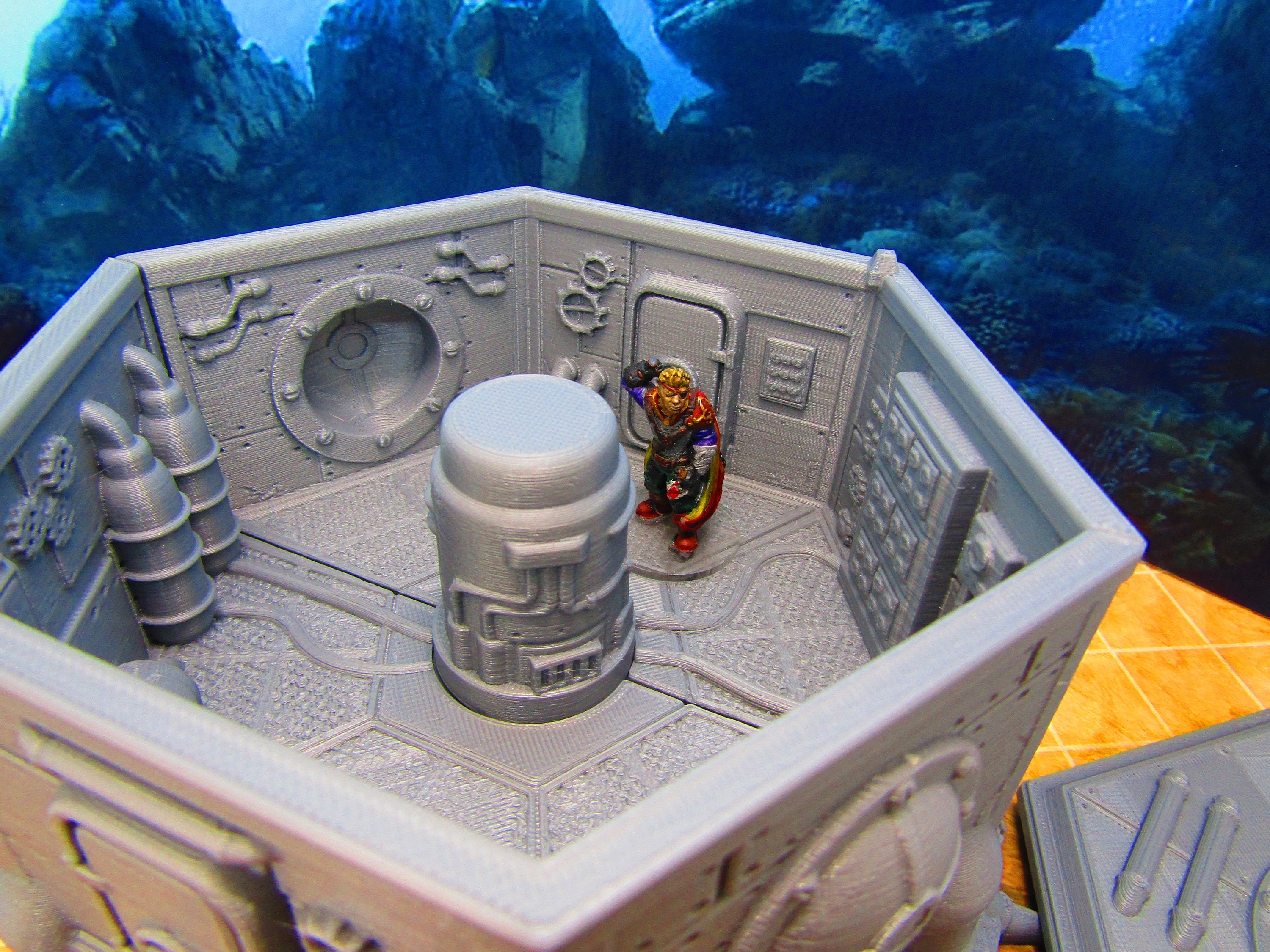 Underwater Sea Lab W/ Removable Roof 3D Printed Scatter | Etsy